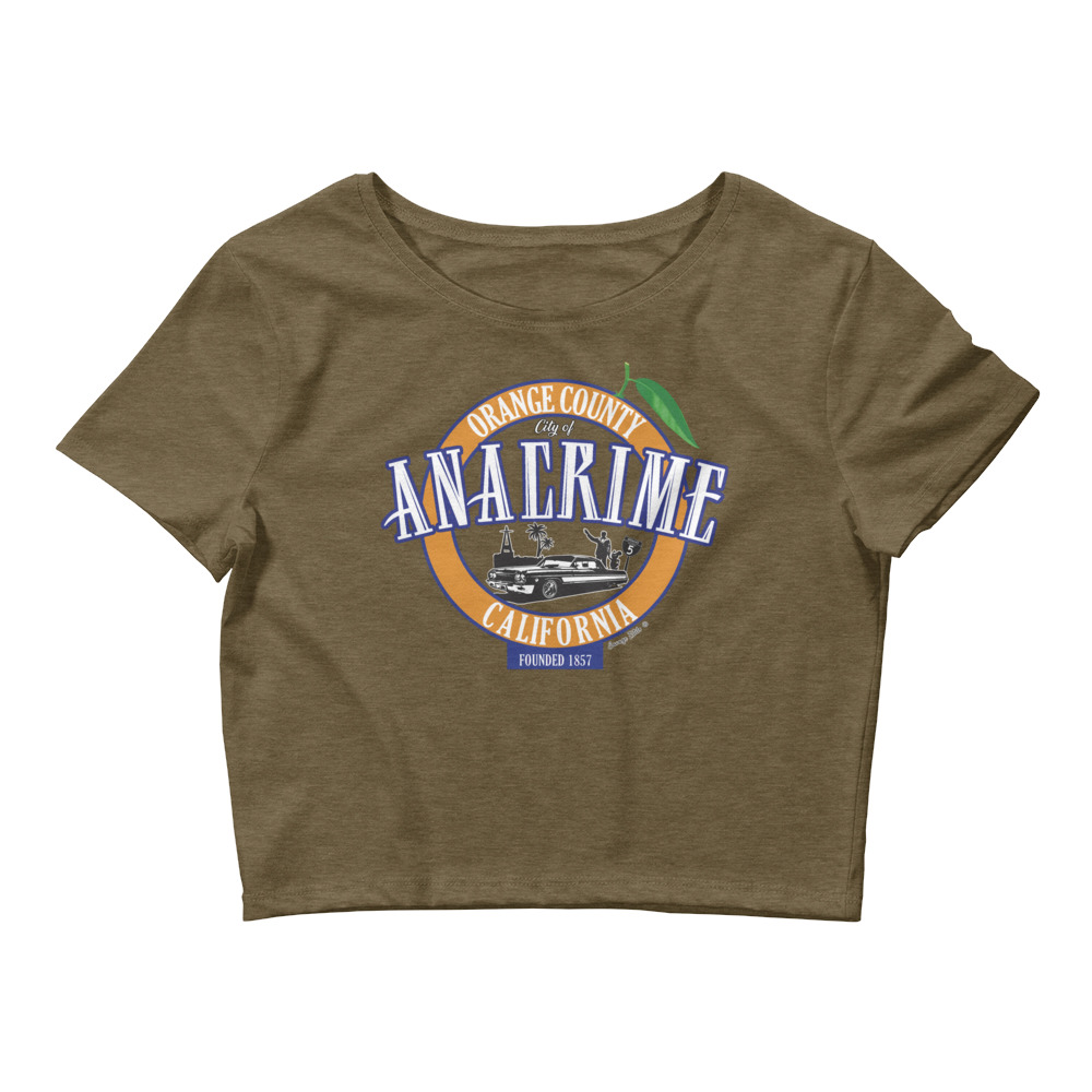 Anacrime Crop Top - Savage Estilo
